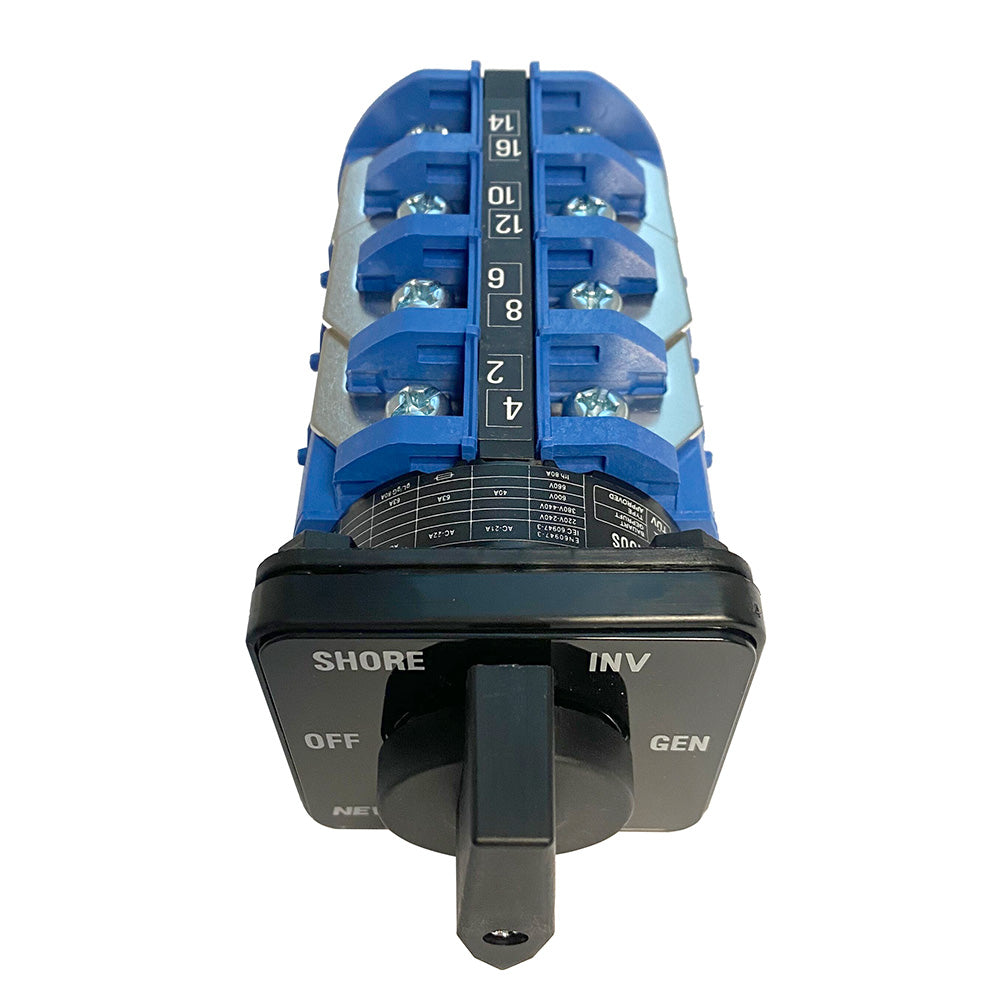 Newmar SS Switch - 7.5 INV AC Selector Switch [SS SWITCH7.5INV ...