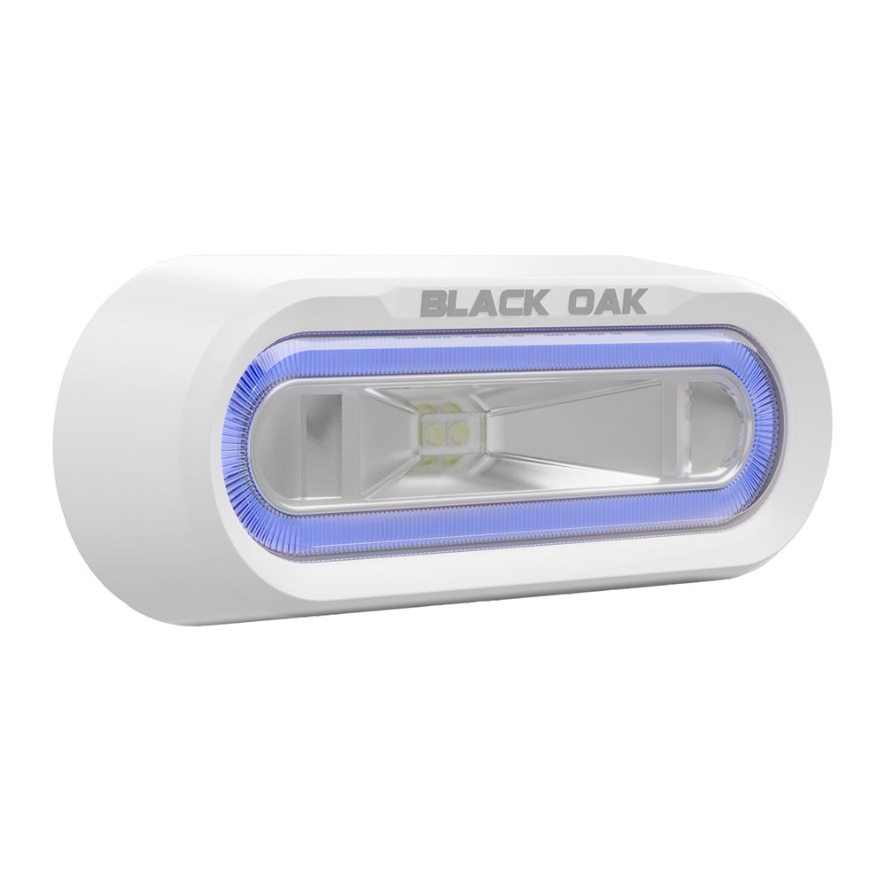 Black Oak Low Pro Off Road Spreader Light - Bracket Mount - White ...