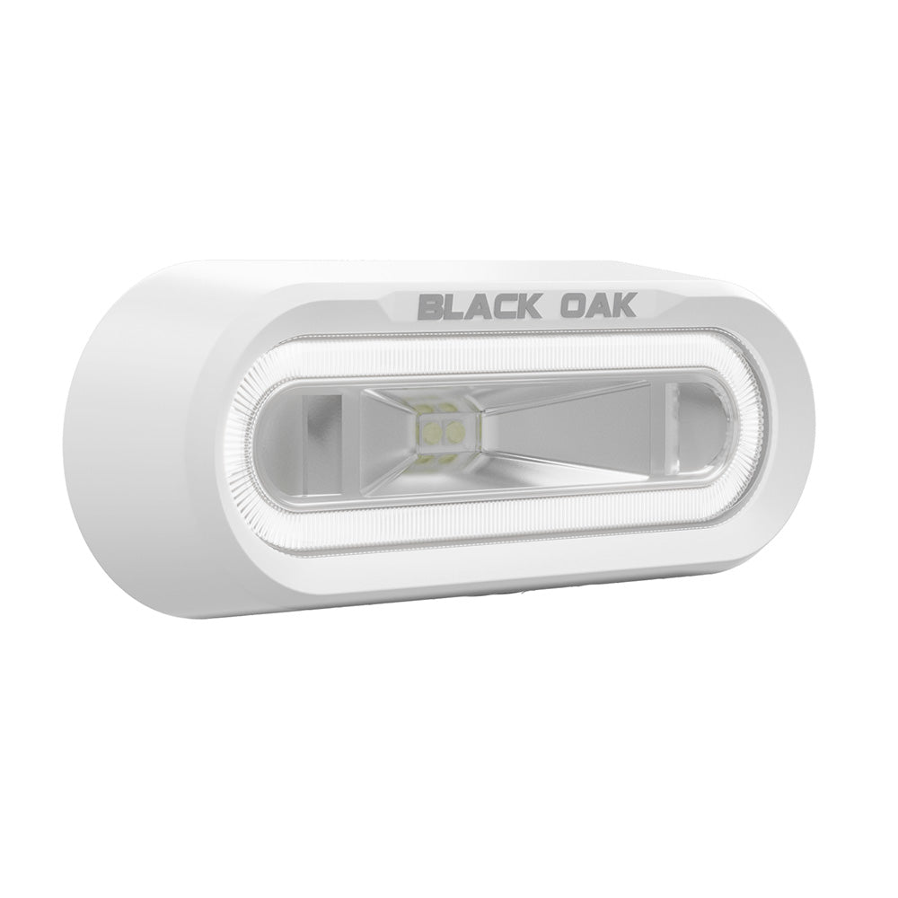 Black Oak Low Pro Off Road Spreader Light - Bracket Mount - White ...