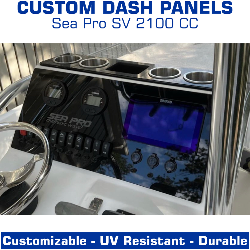 Dash Panels (2-part) | Center Console | Sea Pro SV 2100 CC | American ...