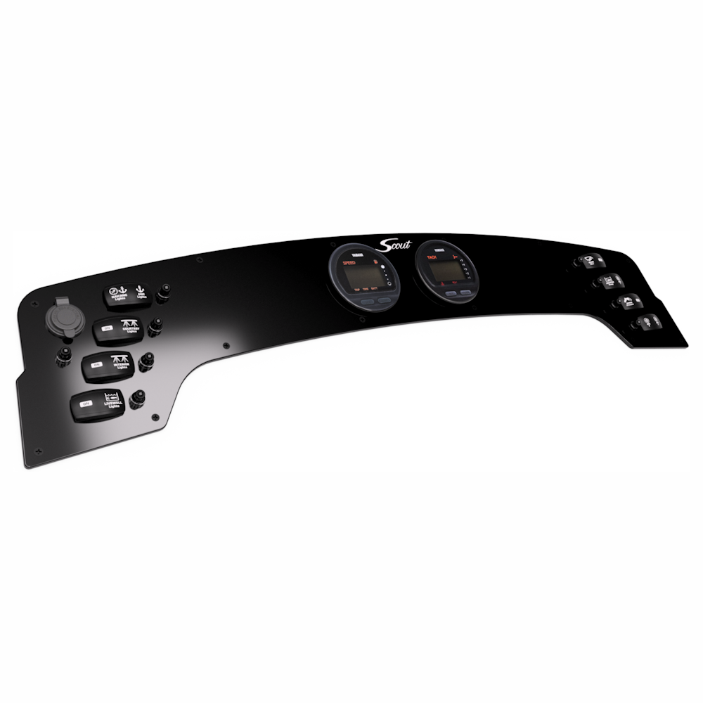 Dash Panel | Center Console | Scout 222 Sportfish | American Offshore