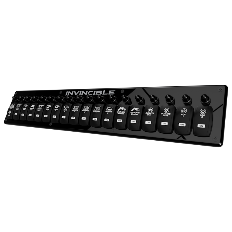 Switch Panel | Center Console | Invincible 36 | American Offshore