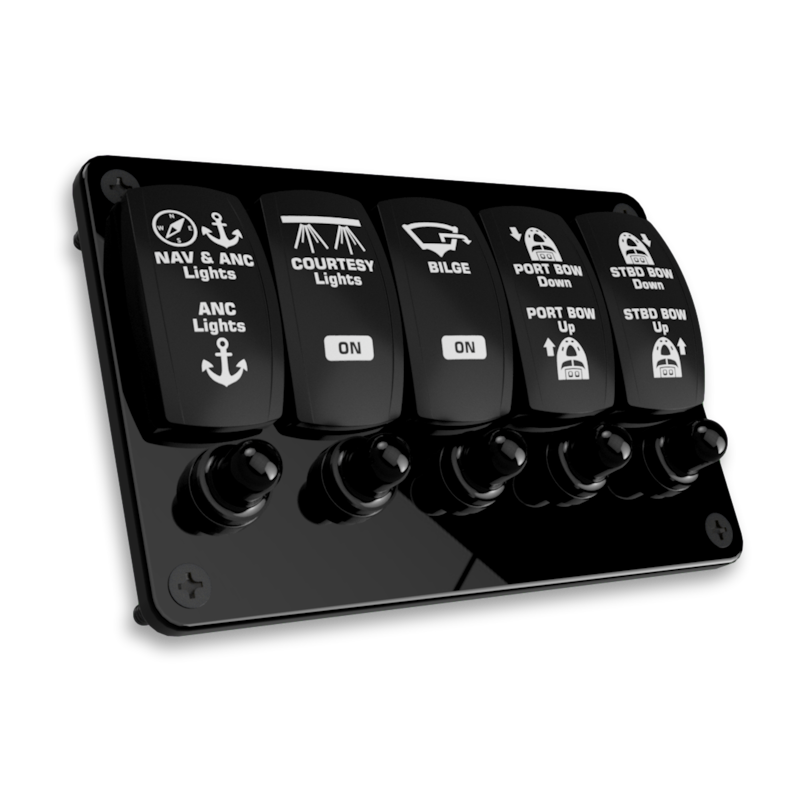 Switch Panel | Center Console | Pathfinder 1900 | American Offshore
