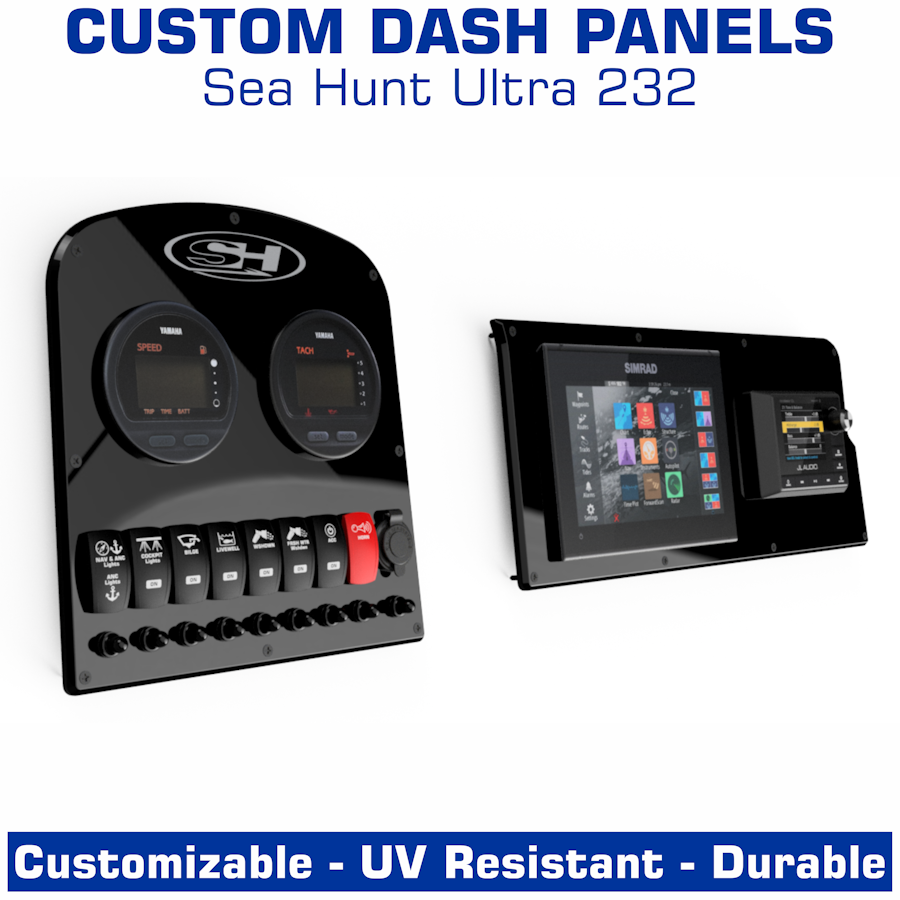 Dash Panels | Center Console | Sea Hunt Ultra 232 | American Offshore