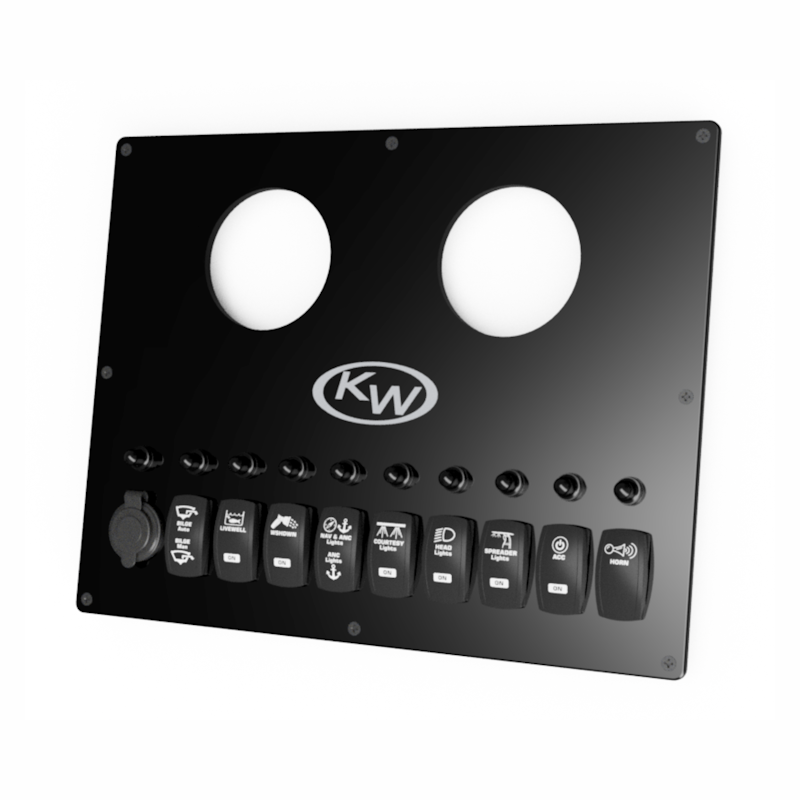 Switch Panel | Center Console | Key West 186 Sportsman | American Offshore