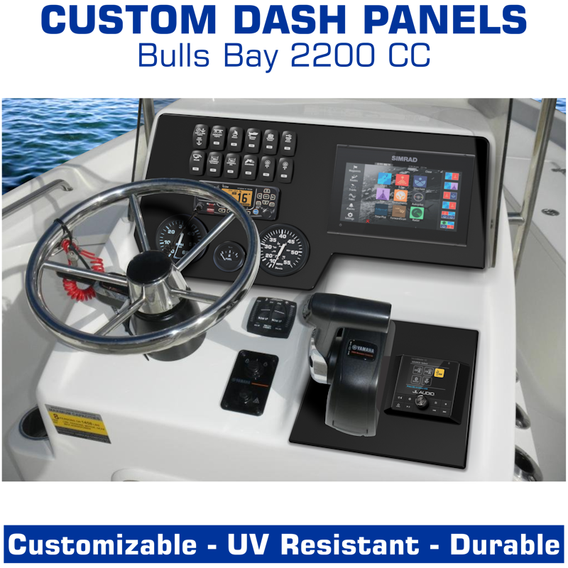 Dash Panels | Center Console | Bulls Bay 2200 | American Offshore