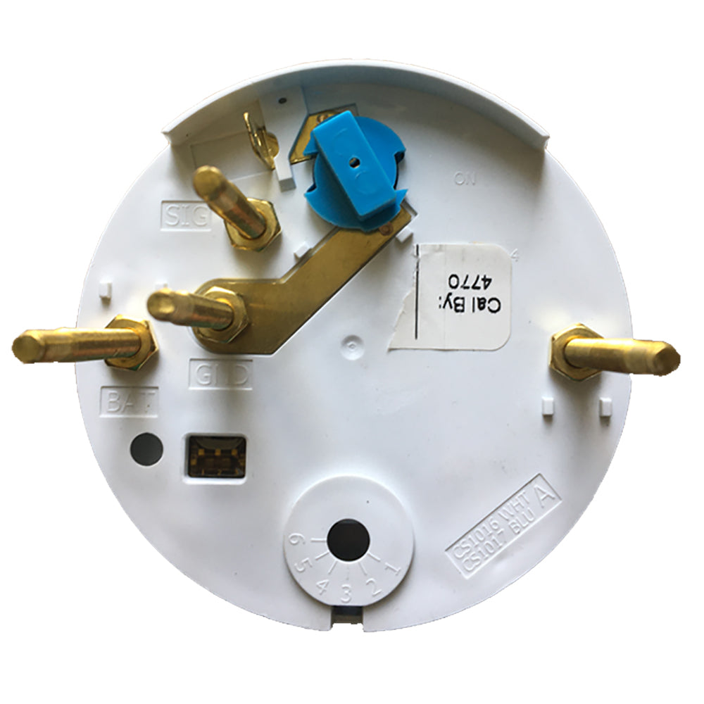 Faria Dress White 4" GPS Speedometer - 60 MPH [33147] | American Offshore