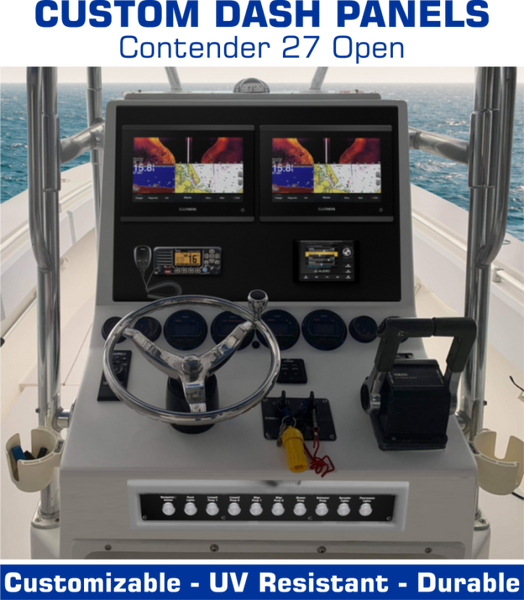 Dash Panels (2-part) | Center Console | Contender 27 Open | American ...