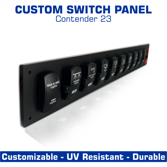 Switch Panel | Center Console | Contender 23T | American Offshore