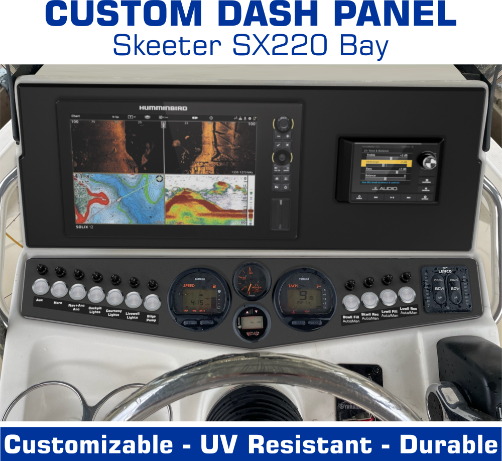 Dash Panels (2-part) | Skeeter SX220 Bay Boat | American Offshore